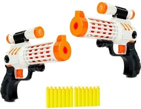 LEAN Toys Sada pistolí s pěnovými šipkami s přísavkami