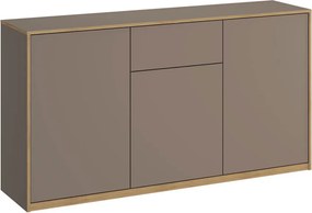 Komoda 3d1s šedý kubanit Complex