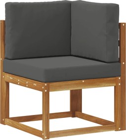 Venkovní pohovková souprava 9 ks Přirozená a Anthracitová 3366995