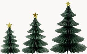Sada ručně vyrobených vánočních ozdob Tree, 3 díly