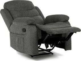 Polohovací křeslo šedé TV-4086 GREY2