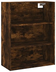 Skříň highboard kouřový dub 69,5 x 34 x 180 cm kompozitní dřevo,  3189970