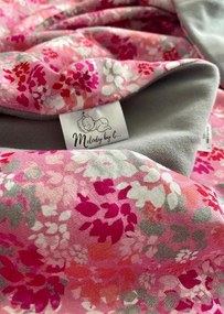 Caratti Jarní/podzimní deka Melody 70 x 85 cm Růžovo-růžová