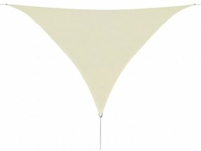 Plachta proti slunci z HDPE trojúhelníková 5 x 5 x 5 m