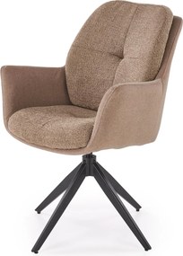 HALMAR K591 židle hnědá
