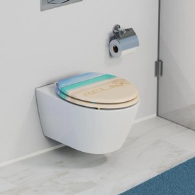 Eisl Sanitär WC prkénko MDF Soft Close Relax 80131