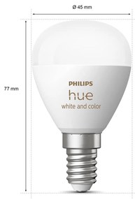 Philips Hue White&Color Ambiance E14 5,1W set 2ks