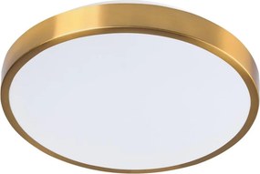 LED Stropní svítidlo LIBRA LED/15W/230V 4000K pr. 29 cm zlatá