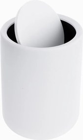 Bílý plastový odpadkový koš 6 l – Orion