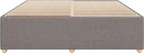Rám postele bez matrace taupe 180 x 200 cm textil 3284960