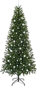 Umělý vánoční stromeček Zelená 240 cm PE a PVC 3397383