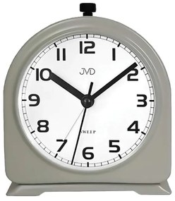 JVD Ručkový analogový netikající kovový budík JVD SRP2221.3