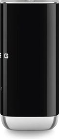 Černý plastový elektrický šlehač mléka 120 ml – SMEG