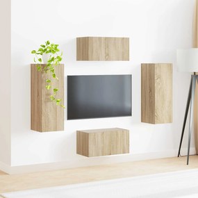 Sestava TV skříněk 2 ks Sonoma dub Kompozitní dřevo 3408972