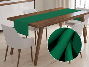 Biante Dekorační běhoun na stůl Rongo RG-056 Zelený 20x120 cm