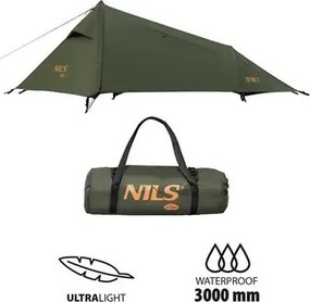 NILS Camp NC2502 Skyair 2 zelený / Lehký stan pro 2 osoby / 300 x 220