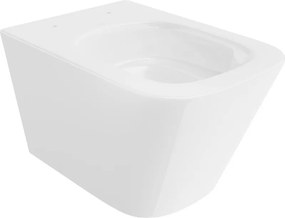 Mexen Teo, závěsná WC mísa 510x345x340 mm, Rimless Tornádo, bílá lesklá, 3385XX00T