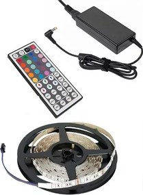 Zaparkorun Barevný LED pásek 5050 - 5 metrů - kompletní set