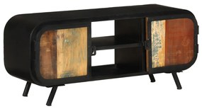 TV stolek 110 x 30 x 45 cm masivní recyklované dřevo - Default Title