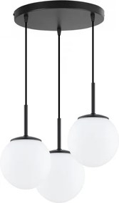 BRILAGI - Lustr na lanku MILO 3xE27/60W/230V černá