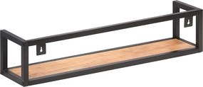 Nástěnné police 2 ks 80 cm masivní akáciové dřevo 320672