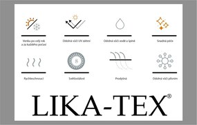 Doppler PARIS LIKA-TEX® zahradní křeslo mocca