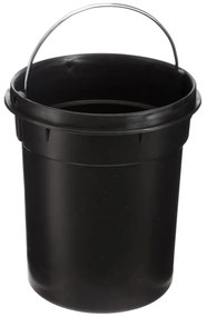 Odpadkový koš s bambusovým víkem NATUREO 3L, černý