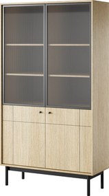 PCo Vitrína JAPAN WT104, 104 cm Dub Linea