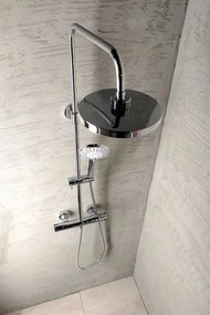 Aqualine LIGA sprchový sloup s termostatickou baterií, chrom SL533