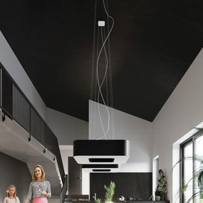 Sollux Lighting Lustr URANO 60 černý
