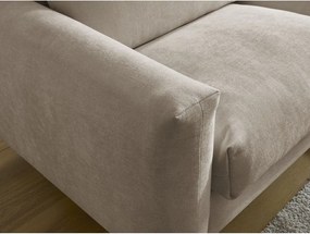Taupe pohovka na každodenní spaní/rozkládací 220 cm Cocoone – Bobochic Paris