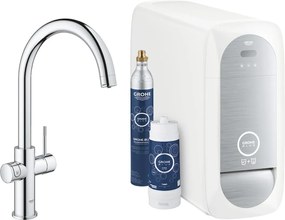 Grohe Blue Home dřezová baterie s výpustí chrom 31455001 G31455001