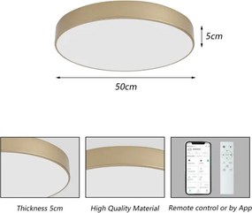 BRILAGI-LED Stmív. svítidlo POOL SMART LED/60W/230V 50 cm Wi-Fi Tuya zlatá + DO