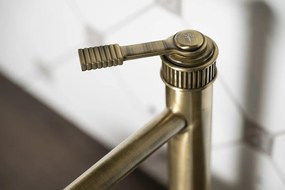Sapho Versi umyvadlová baterie vysoká stojánková prodloužená hubice bronz RV007/18