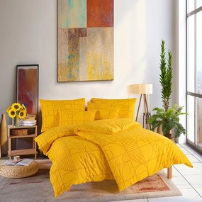 Bavlněné ložní povlečení Geo Ray Flower - 100% bavlna Renforcé - 70 x 90 cm + 140 x 200 cm