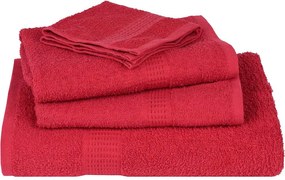 Ručníky FROGN 4 ks červené 30x30 cm 360 g/m² 136921