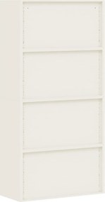 Kartotéka bílá 90 x 40 x 180 cm ocel 339752