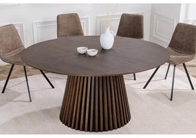 Massive home | Kulatý Jídelní stůl VALHALLA WOOD 140cm  dub