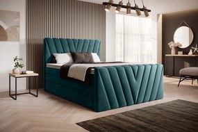 Dvojlůžko boxspring CANDICE - Lukso 39 - 140x200cm