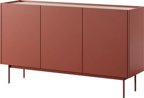 PCo Komoda CERAMIC K-144, 144 cm Červená