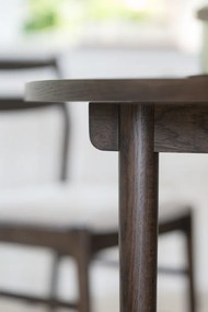 ROWICO Jídelní stůl FAIRMOUNT hnědý ⌀120 cm