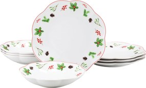 XXXLutz JÍDELNÍ SOUPRAVA Naomi Weihnachten 8dílné Creatable - Jídelní servisy - 007768082702
