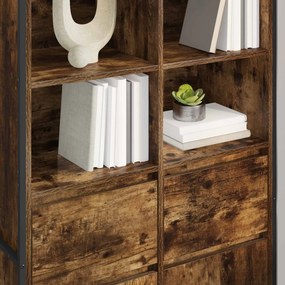 Servírovací skříň Kouřový dub 81 x 36 x 150.5 cm 3403036