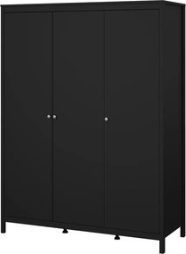 Šatní skříň Real II, černá