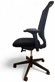 STEELCASE Židle kancelářská, Steelcase, Reply Air, černá, područky