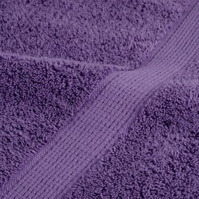 Premium ručníky SOLUND 10 ks fialové 50 x 100 cm 600 g/m² 137355