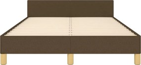 Rám postele bez matrací tmavě šedá 120x190 cm textil 3270530