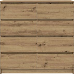 Příborník dub artisan 100x35x99 cm kompozitní dřevo 3328497