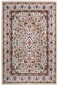 Obsession, Kusový koberec Isfahan 740 beige, 80x150, béžová, obývací pokoj