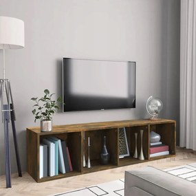 Knihovna Tv Skříňka 143 X 30 X 36 Cm Kouřový dub
